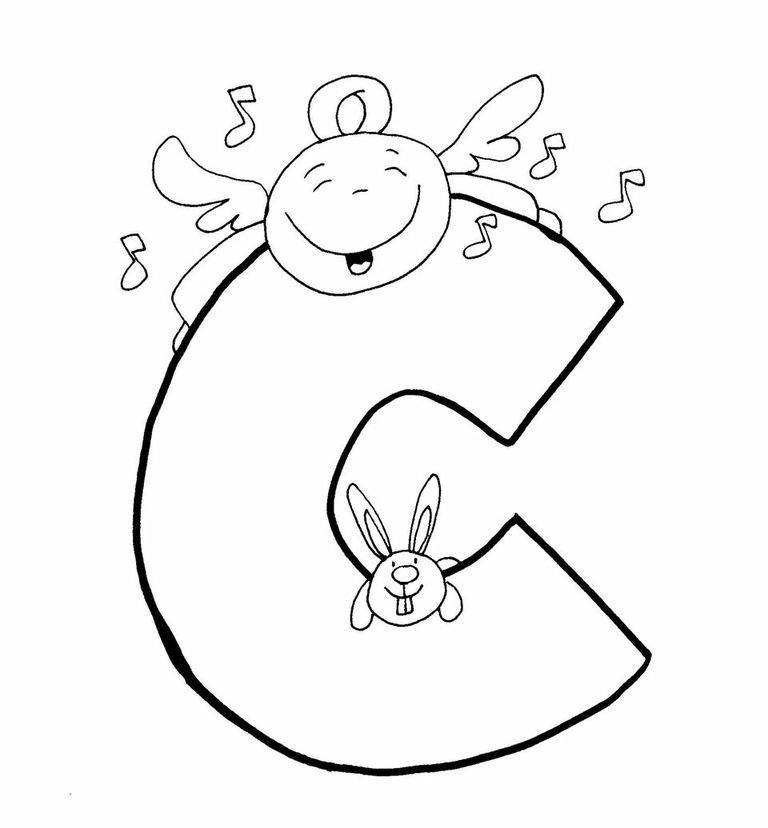 Imagenes de letras animadas para colorear - Imagui