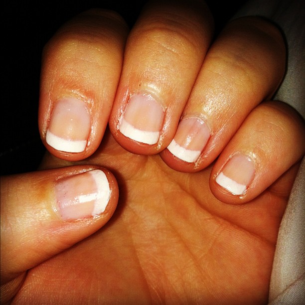 DIY French Manicure