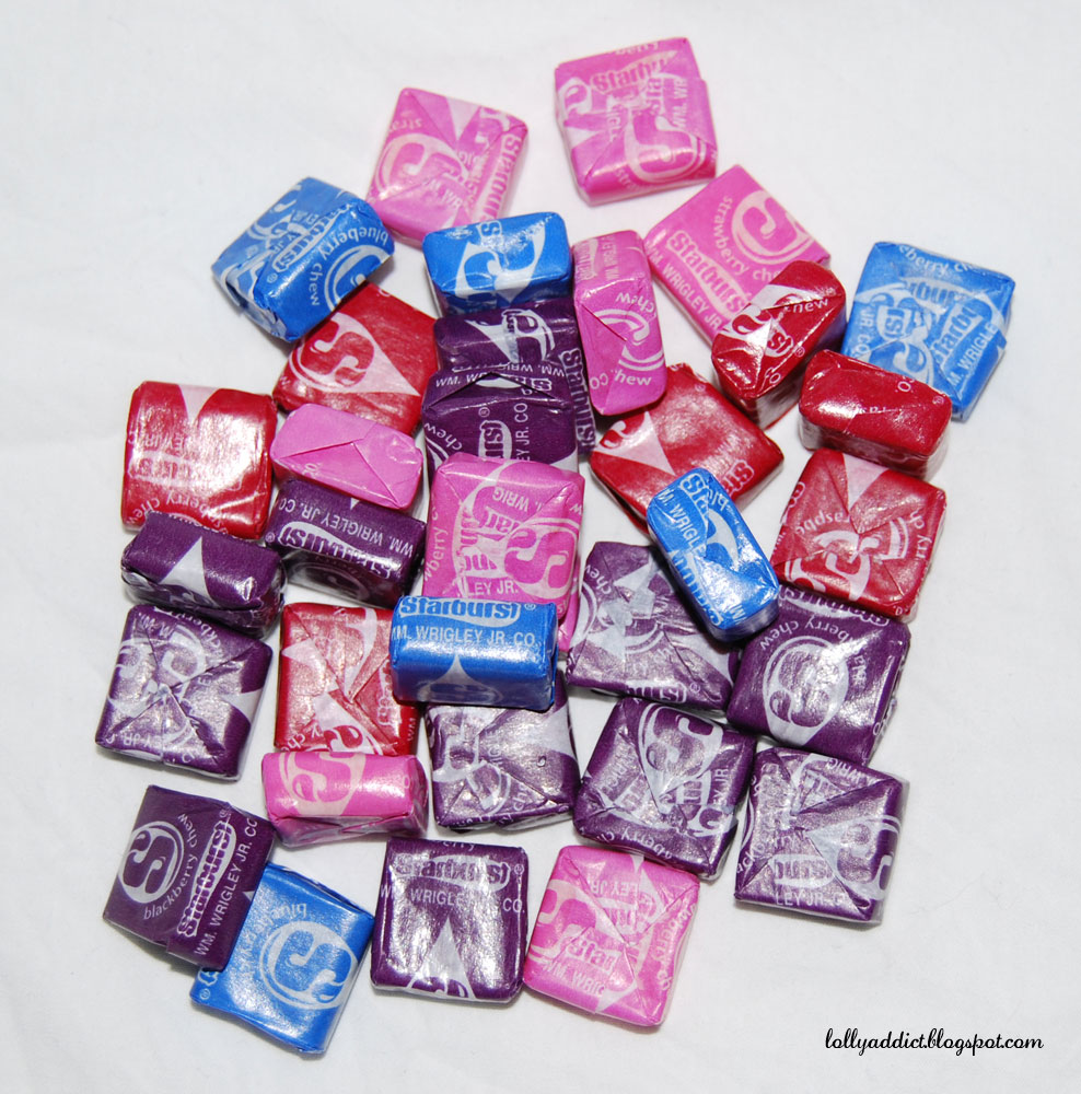 Lolly Addict - Australian Confectionery Reviews: Starburst Very Berry Chews