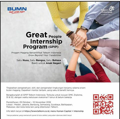 Program Career Magang PT Telkom Indonesia