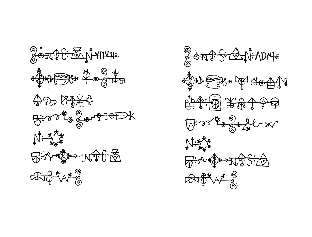 I ____THIS AD: Magick Alphabet