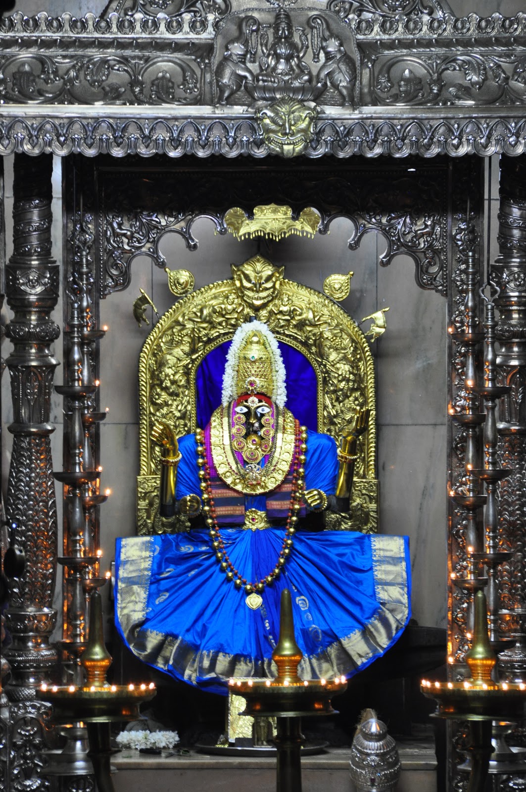 Travelz Unlimited: Mhalsa devi temple, Mardol , Goa.