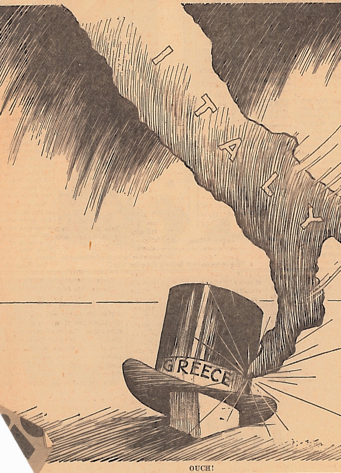 1940s. More World War II Political Cartoons