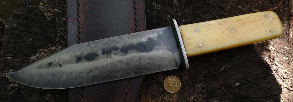 ML Knives Blog: A Custom Frontier Bowie Knife