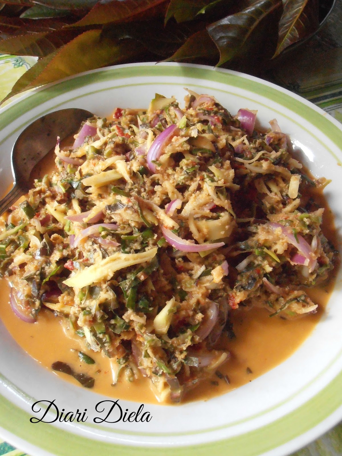 DIARI DIELA: Kerabu Pucuk Putat