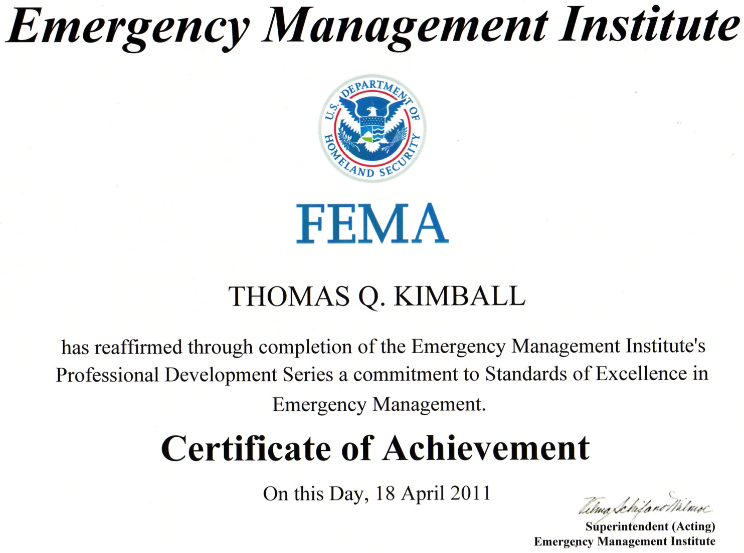 Thomas Quick Kimball WA8UNS Blog : FEMA Damage Assessment Operations ...