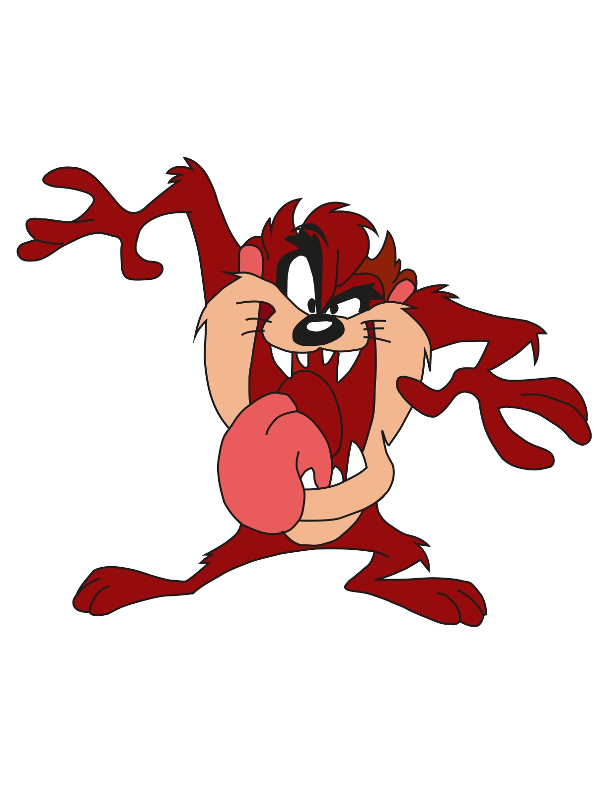 Graphic Design: Tazzie Devil- Pen Tool