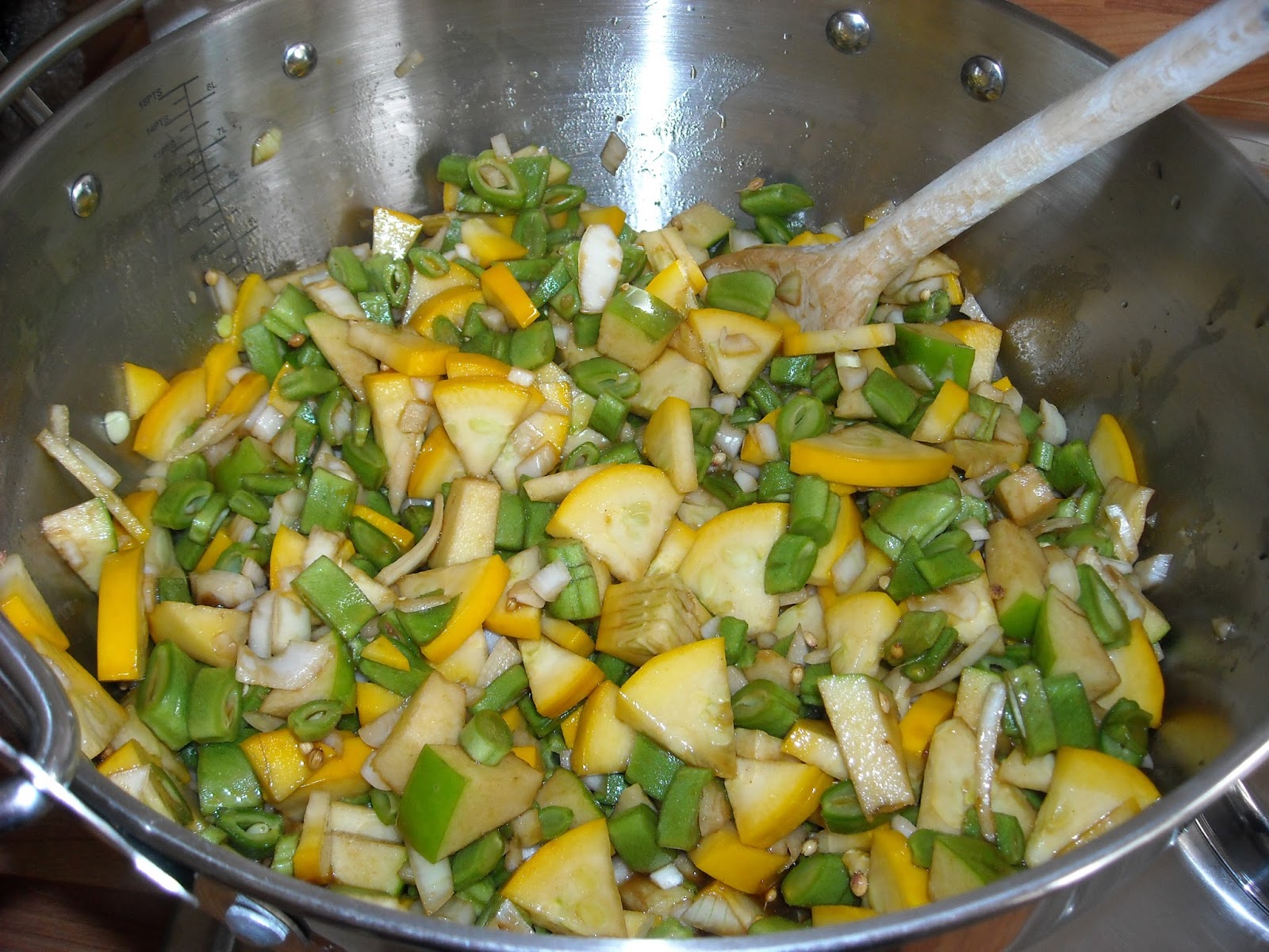 GastroGoff: Courgette and Runner Bean Chutney