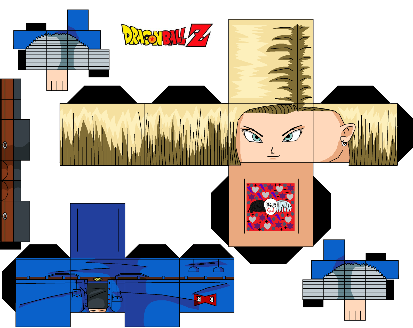 De cubeecraft y algo más: Cubeecraft de Dragon Ball Z