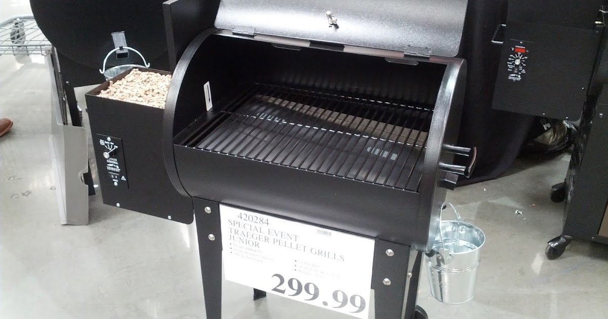Traeger Pellet Grill Junior (model no. BBQ055) | Costco Weekender