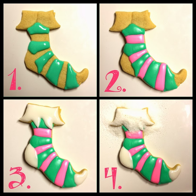 Christmas Stocking Cookies