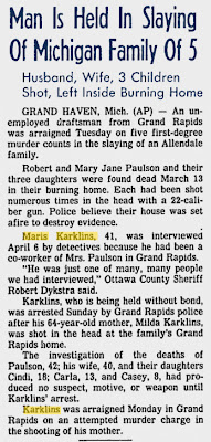 OTTAWA COUNTY MURDERERS - MARIS KARKLINS