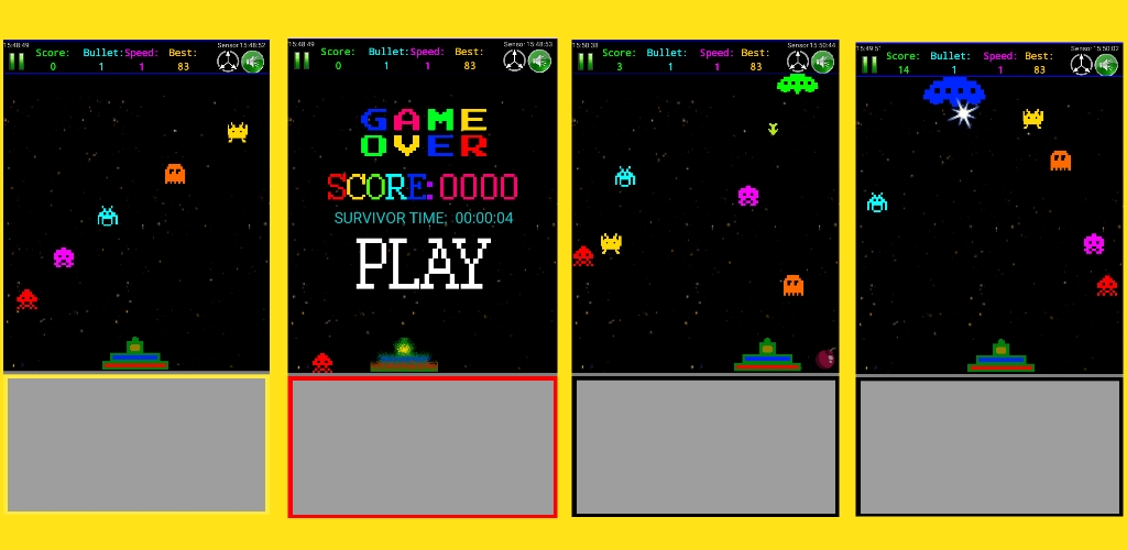 space invaders game aia file for thunkable and app inventor ...