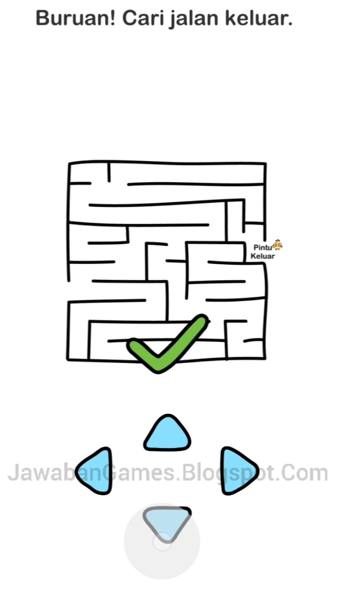 Brain Out Level 27: Buruan! Cari Jalan Keluar. (Terbaru 2023)