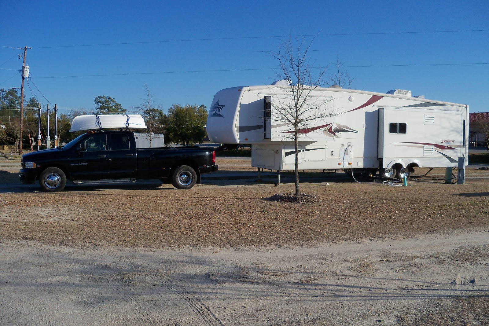 Stories about our RV parking places: Barnyard RV Park - Lexington, SC