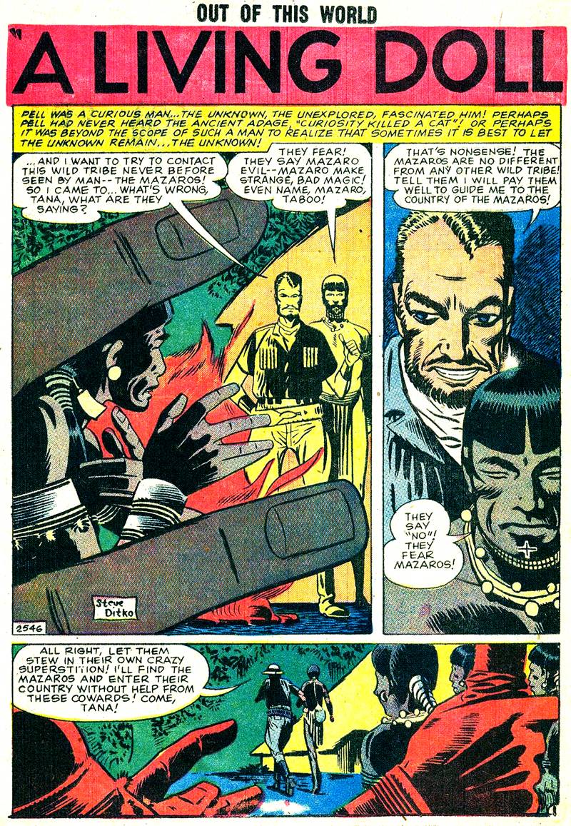 Ditko Comics: Unusual Tales - A Living Doll