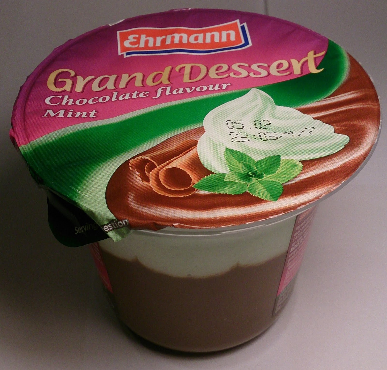 Chwile zasłodzenia: Ehrmann Grand Dessert Chocolate Mint