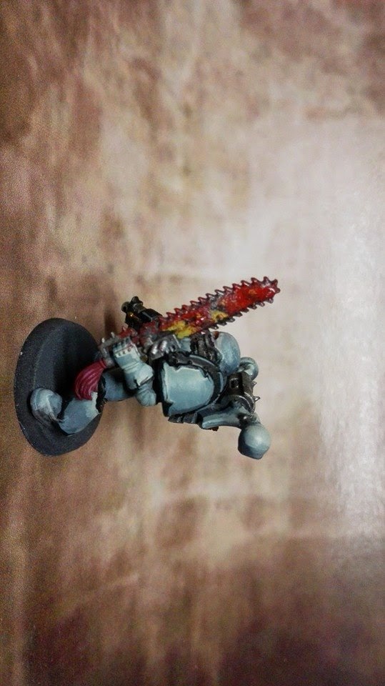 Warp Ghost Chaos Space Marine - Painting Walkthrough: Warp Ghost Chaos ...