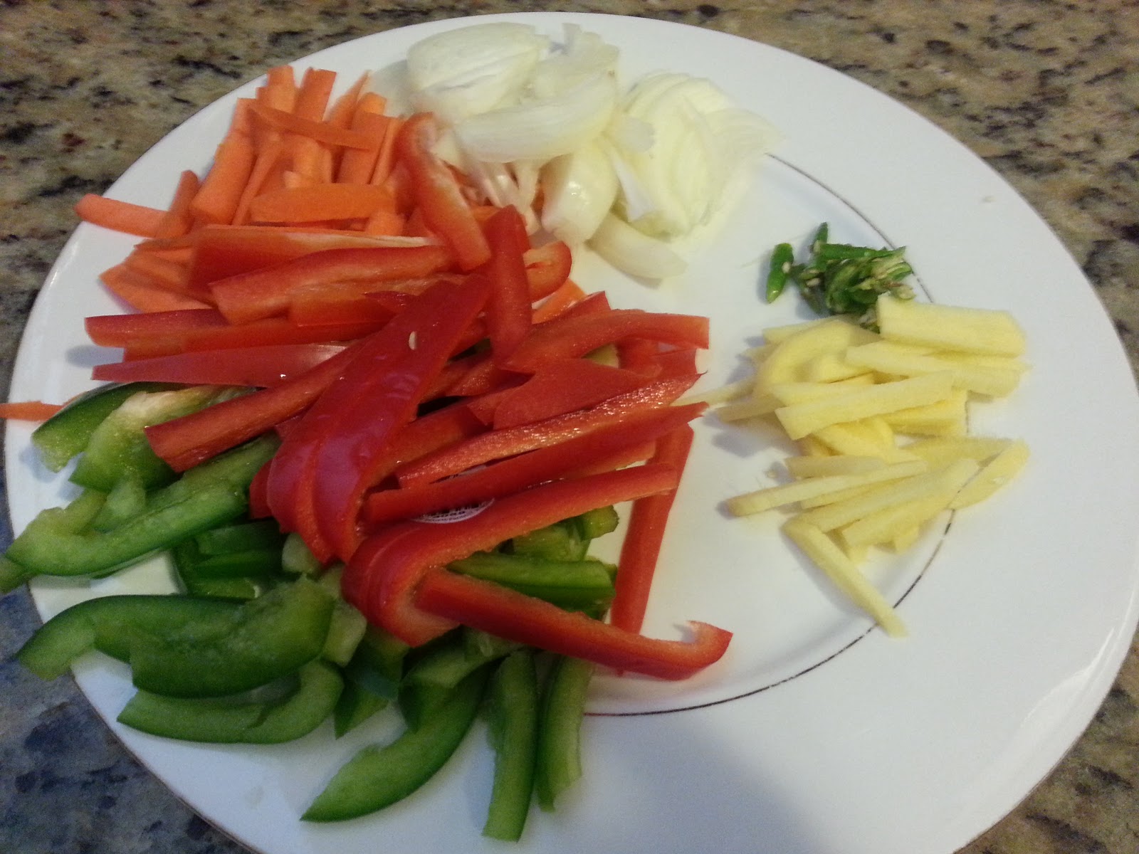 HCF: Japchae (chap chae) - Famous Korean Noodle dish