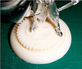 Too Much Lead: How To: Mount Metal Figures on Resin Bases