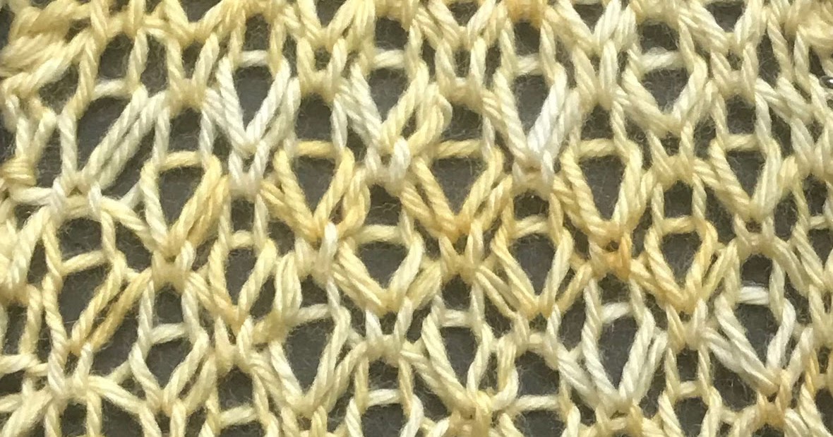 Honeycomb Seed Stitch | The Weekly Stitch