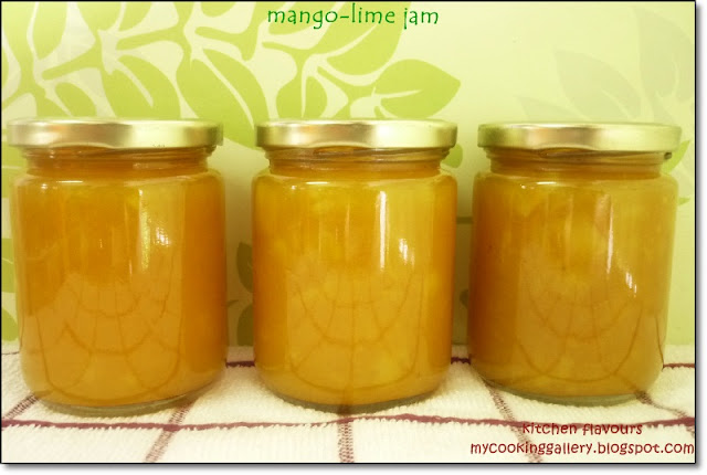 kitchen flavours: Mango-Lime Jam