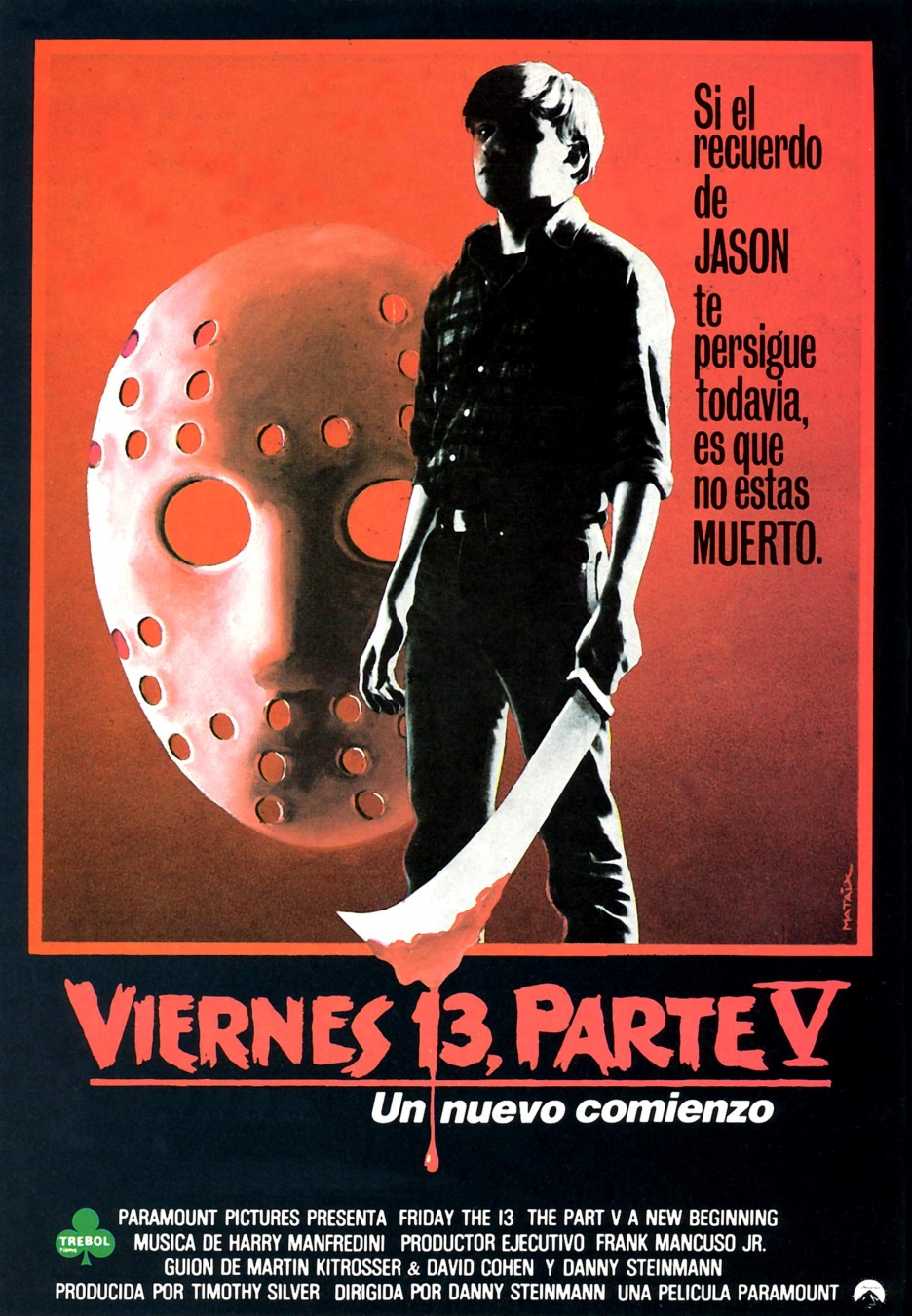 MÁs Que Cine De Los Ochenta Viernes 13 Parte V Un Nuevo Comienzo 1985 Danny Steinmann