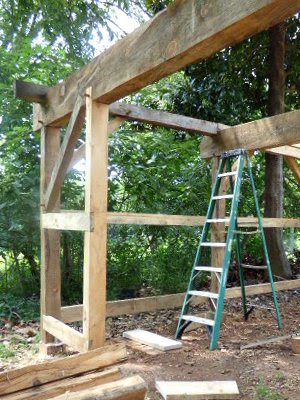 5 Acres & A Dream: Ship's Ladder for the Hayloft