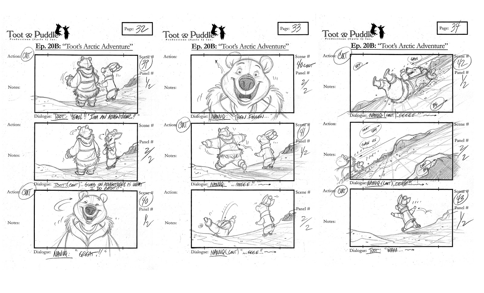 Chris Schouten Portfolio: Storyboards