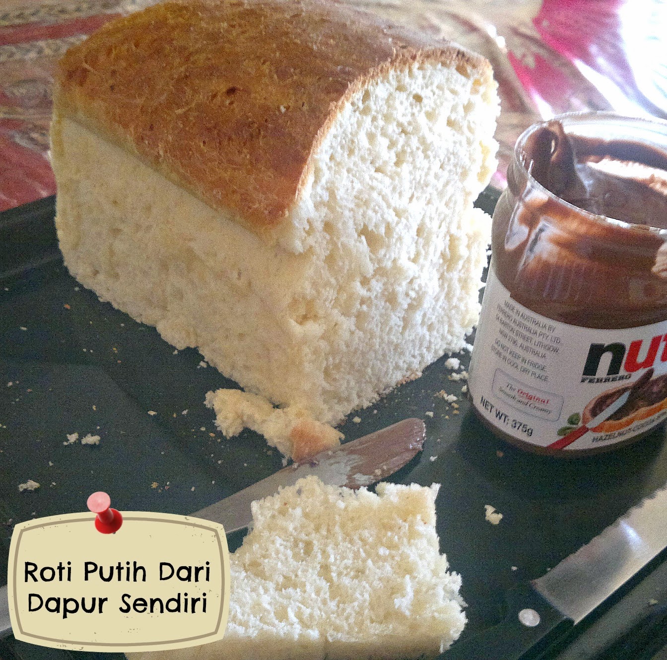 kebun sejemput...: Roti Putih Dari Dapur Sendiri