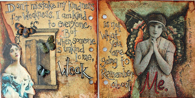 Victoria's Art Visions: Art Journaling my Feelings