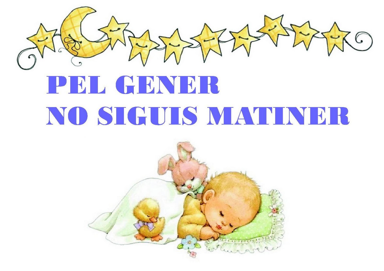 Els Petits Infants: Dites gener