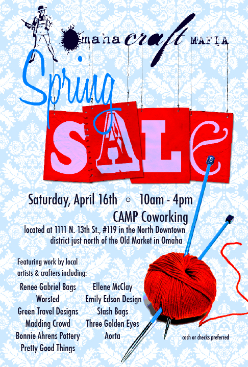 Omaha Craft Mafia: Spring Craft Sale!