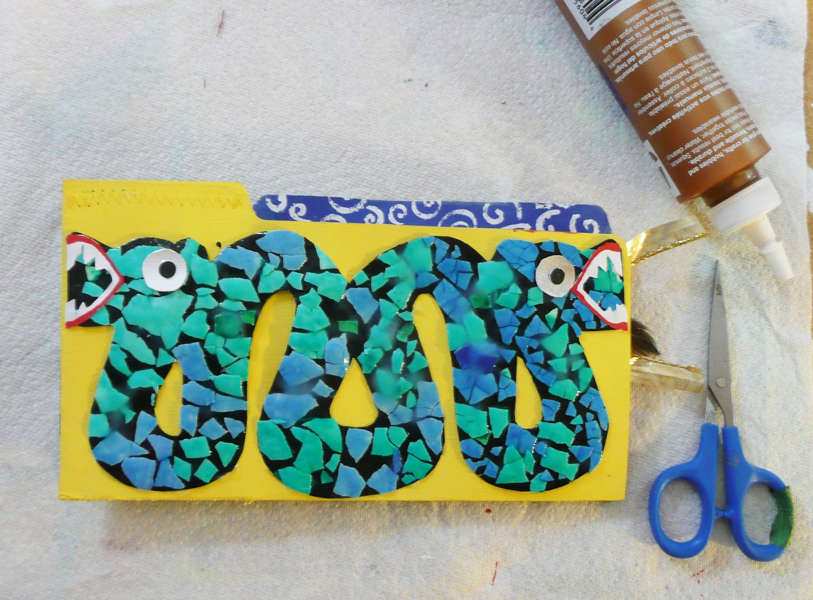 that artist woman: Aztec File Folder books