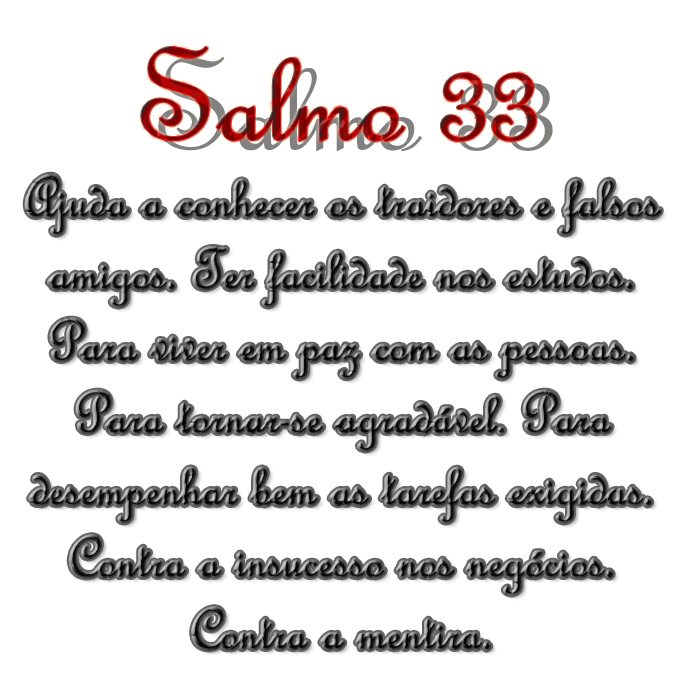 Divinos Salmos: Salmo 33