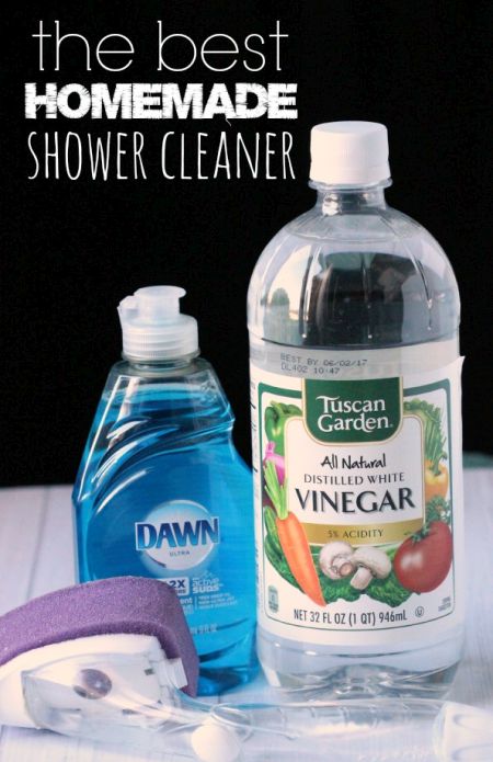 Homemade Shower Cleaner | Homemade to Healthy