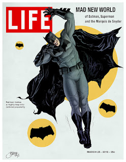 The Dork Review: Rob's Room: Batman's Life Magazine Cover & Homage