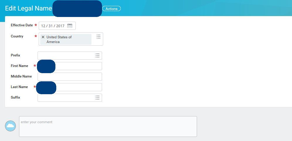 A blog about learning Workday HCM: Name formatting in Workday