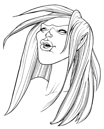 Evil Girl Coloring Pages Coloring Pages