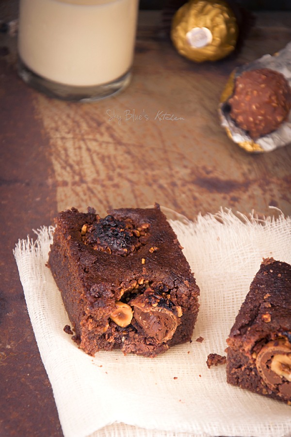 Melley Mey's Kitchen : ~ Ferrero Rocher Brownies...