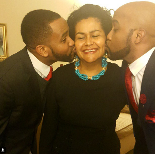 Meet the Wellingtons.... Banky W's family