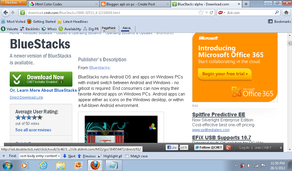 apk on pc: how to download and install Bluestack | apk on pc