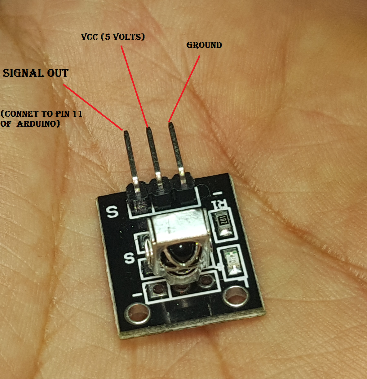 Control LED,s From Infrared (IR) TV Remote Control: | Engineering Tube