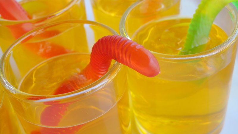 Red Couch Recipes: Worm Shots