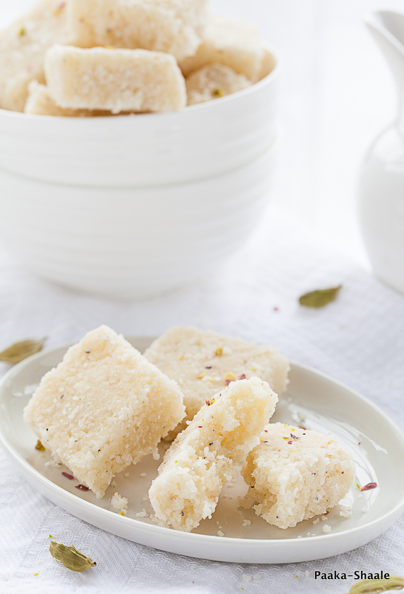 Paaka-Shaale: Kobbari Mithai aka Coconut Fudge
