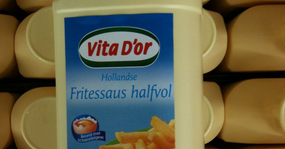 Serveertip.nl: Hollandse Fritessaus halfvol van Vita D'or