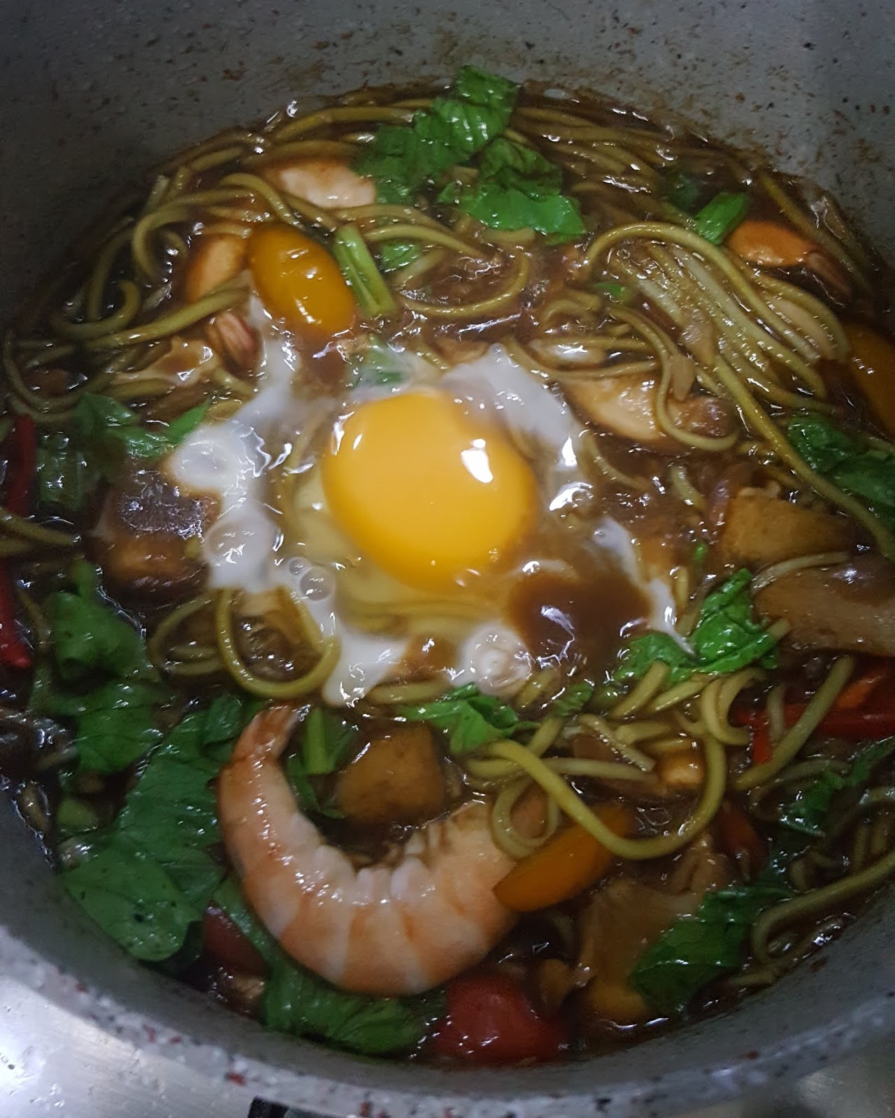 MamaFaMi's Spice n Splendour: Mee Bayam Goreng