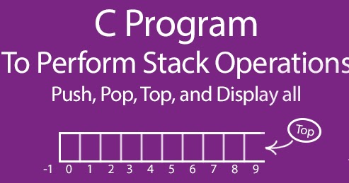 C Program to Implement Stack Operations Using Array | SlashMyCode