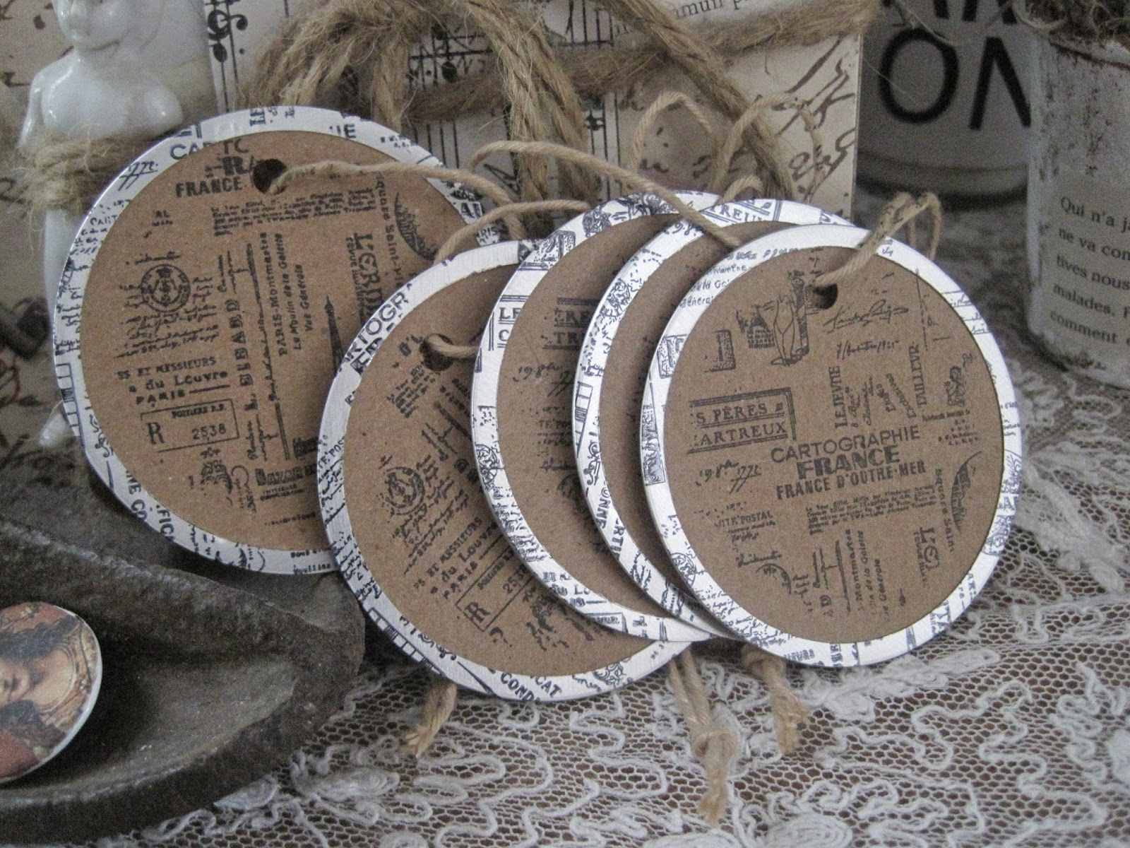 Frenchy Bags and Tags - Okio B Designs