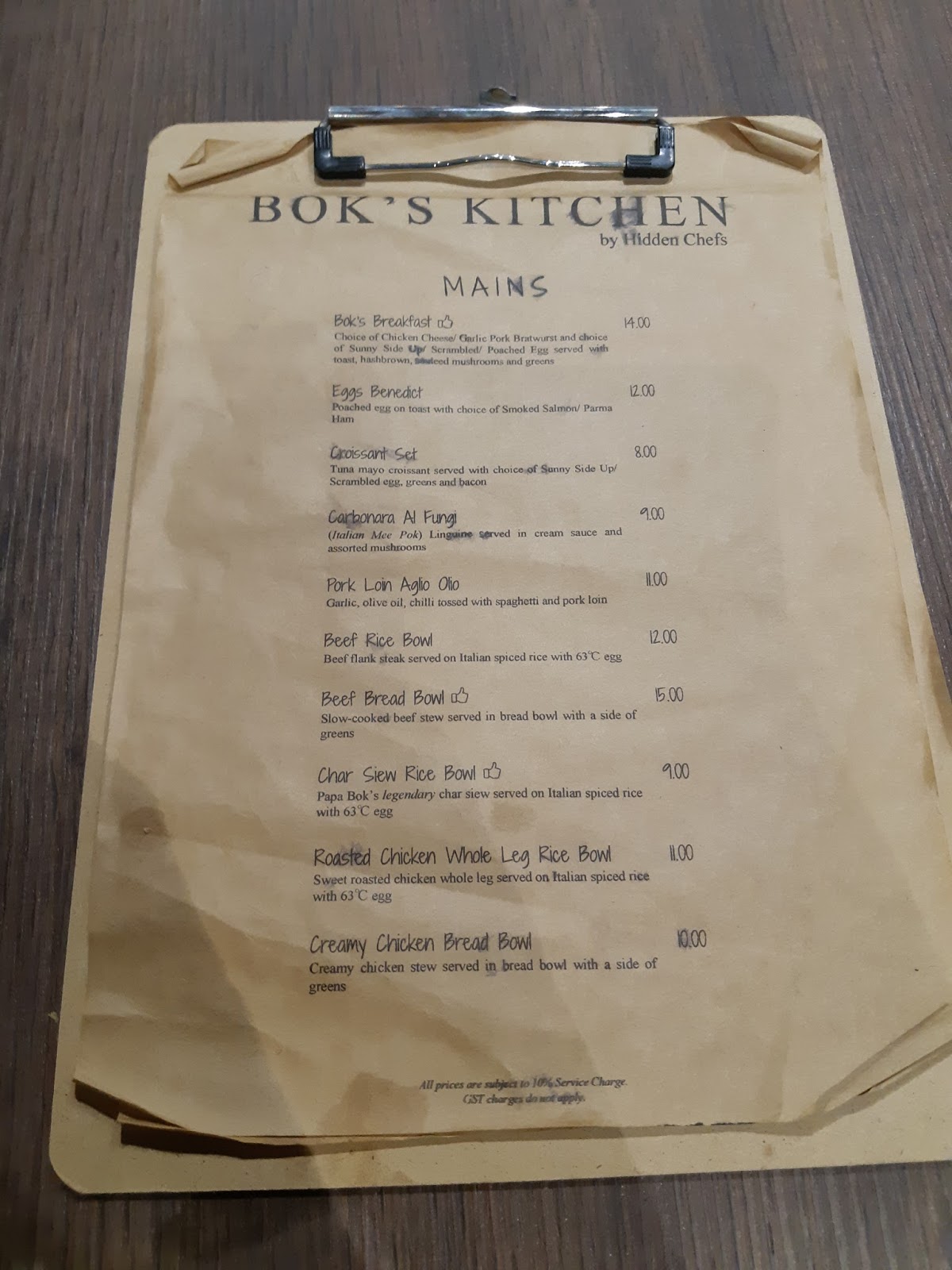 TheArcticStar's Tales: Chilling Out at Bok's Kitchen by Hidden Chefs ...